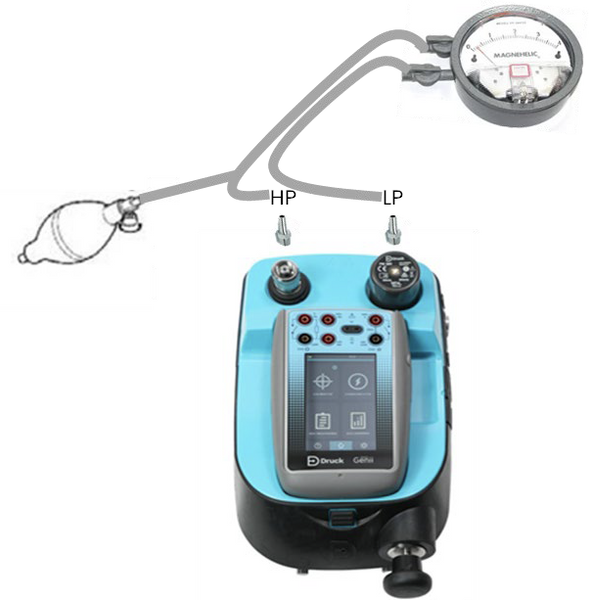 Druck - PV624 Portable Low Pressure Controller (PV624 + PM620LP + DPI6